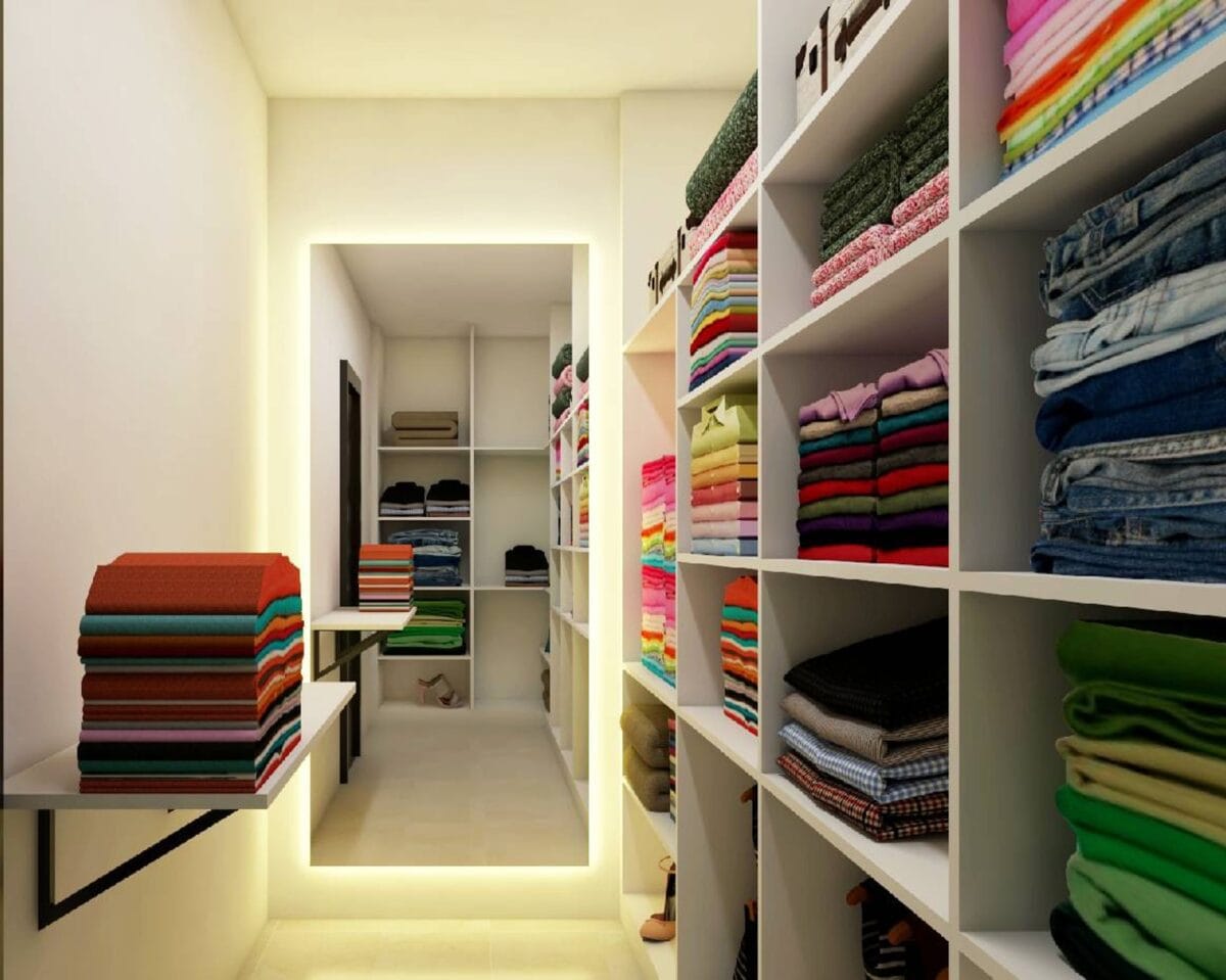 Lemari Walk-In Modern Custom Semarang